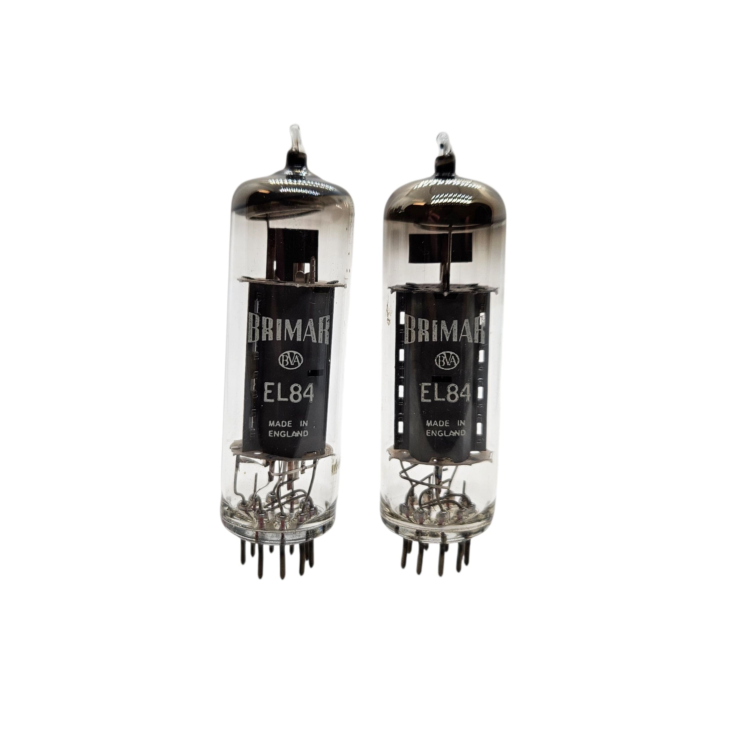 EL84 BRIMAR UK NOS MATCHED PAIR VALVE TUBE (LC68) - Langrex
