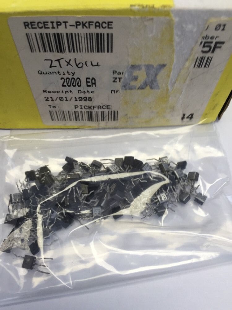 ZTX614 ZETEX TRANSISTOR 5 PIECES - Langrex